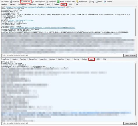 Analysing Fiddler Classic Traces For Microsoft 365 Aashu Technologies