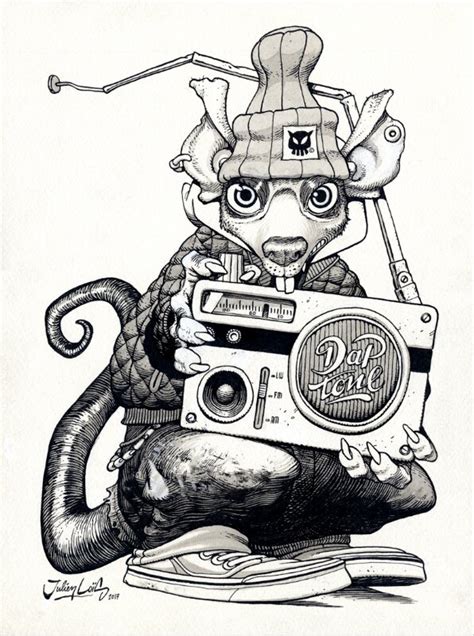 Daprat By Loïs Par Julien Lois Illustration Originale