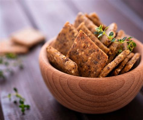 Carrot Sesame Crackers Food For Soul