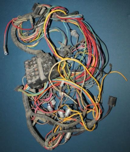 Oem C2 Corvette Dash Interior Wiring Harness 1963 1964 1965 1966 1967