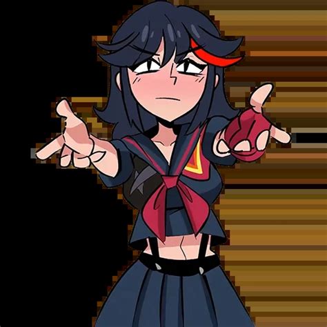 Ryuko Matoi Fan Art Kill La Kill Missingstickers — Telegram