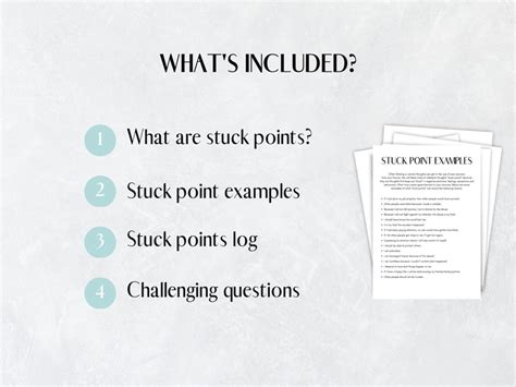 Stuck Points Therapy Worksheets Bundle Cpt Therapy Cbt Worksheets For