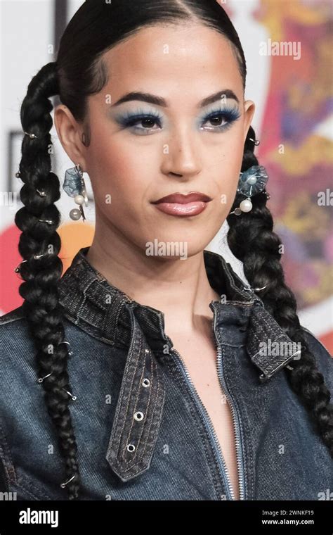 London Uk Yasmine Byrne Known Professionally As Jazzy Photographed