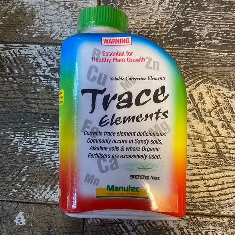 Manutec Trace Elements 500g Newtown Garden Market