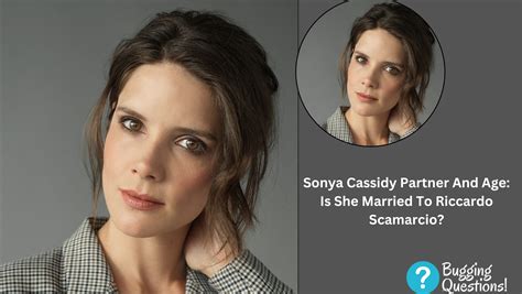 Sonya Cassidy Partner And Age Is She Married To Riccardo Scamarcio