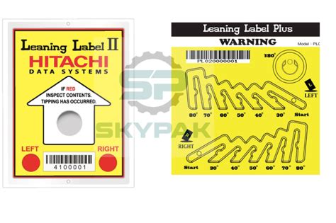Advantages And Disadvantages Of Tilt Indicator Labels Sky Pak