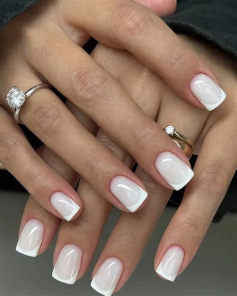 Nail Ideas With French Manicure French Manicure With White French