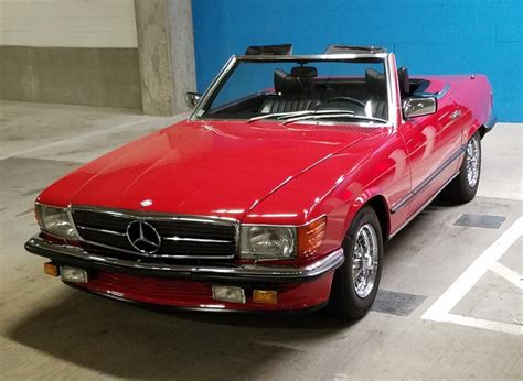 Euro 1978 Mercedes Benz 450sl For Sale On Bat Auctions Sold For