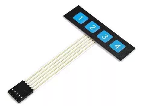 Teclado Matricial De Membrana Teclas Formato x Arduino Frete grátis