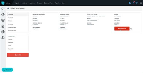 Managed Host Isolation Overview Huntress Support