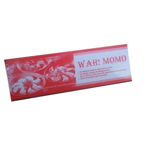 Red And White Paper Momo Packaging Box Size 8x5x4 Inch At ₹ 10 Piece In Sivakasi