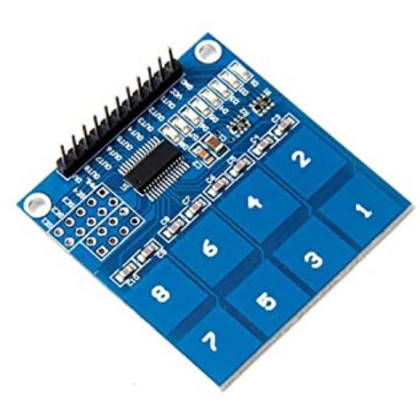 16 Channel TTP229 Touch Sensor Module Compatible With Arduino Or ESP Buy Online Electronic