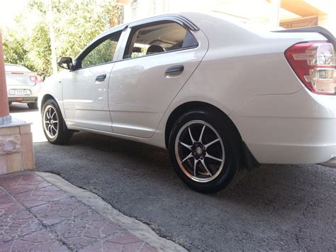 диски в белый цвет — Chevrolet Cobalt (2G), 1,5 л, 2014 года | колёсные ...
