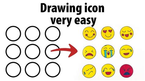 How To Draw Emoji Icons