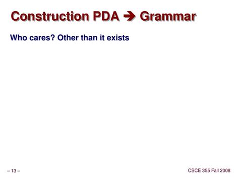 Csce 531 Compiler Construction Ppt Download