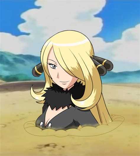 Cynthia In The Beach By Rbx2 On Deviantart