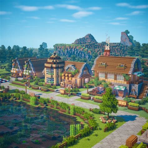 12 Creative Minecraft Village Layout Ideas In 2025 Minecraft Houses