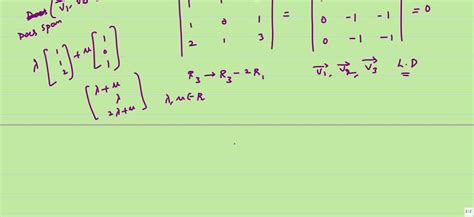 solved 3 given determine whether b is in the span of v1 vz if it