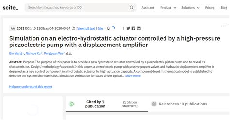 Simulation On An Electro Hydrostatic Actuator Controlled By A High