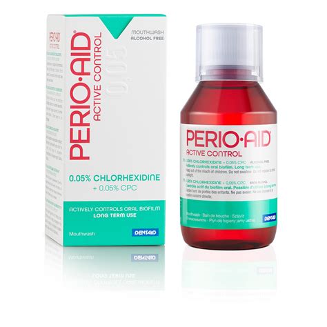 Perio Aid Active Control 0,05% szájöblítő zöld 150ml (32187) - eMAG.hu