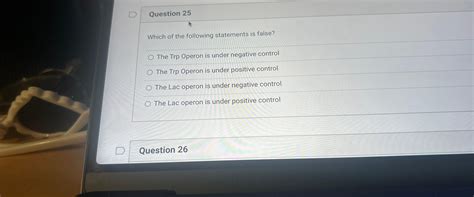 solved question 25which of the following statements is