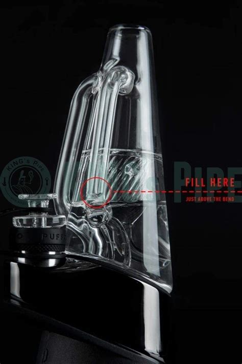 Puffco Peak Ryan Fitt Recycler Glass Kings Pipe