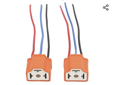 Enchufe Conector 10 Unidades Faro Sellado H4