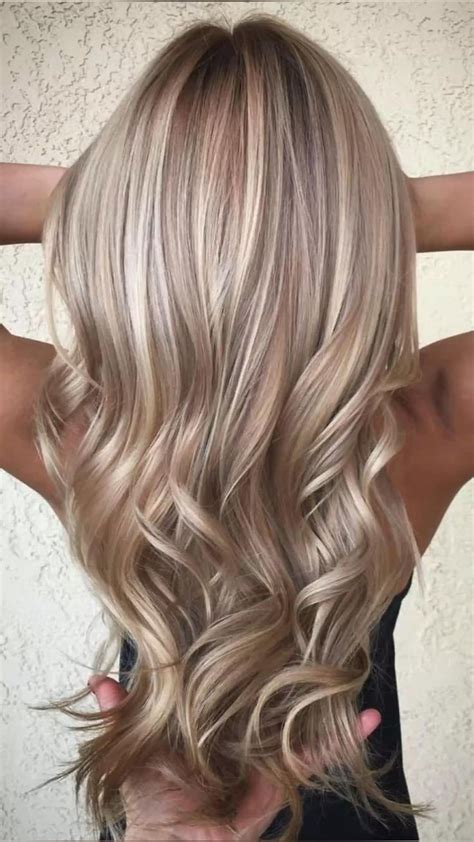Perfect Blonde Balayage Blonde Hair With Highlights Platinum Blonde