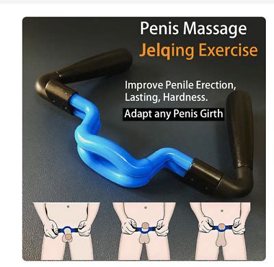 Jelqing Penes Enlargement For Men Male Massager Penile Extender Penile Massager Ebay
