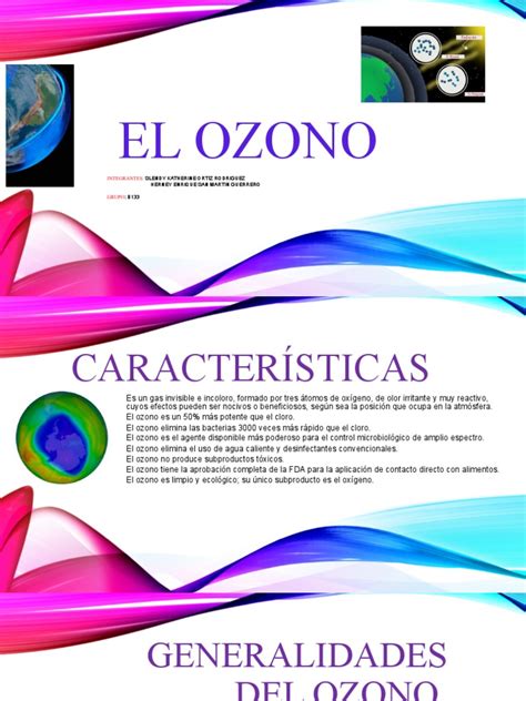 Características Y Efectos Del Ozono Pdf Ozono Oxígeno