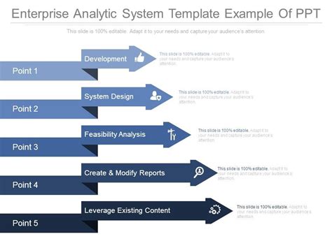 Enterprise Analytic System Template Example Of Ppt