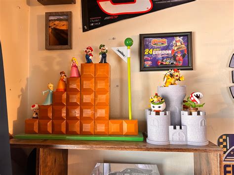 Course Ending And Castle Amiibo Display By Darthvader867554333 On