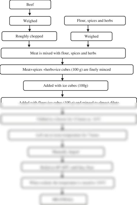 SOLUTION Flow Chart Of Meat Processing Studypool