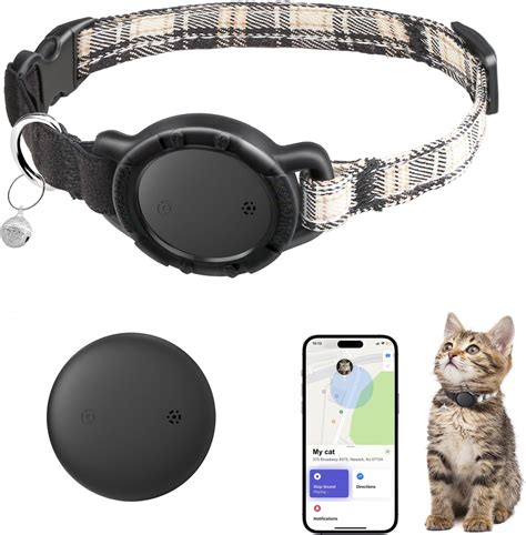 Cat Tracker Real Time Gps Tracker For Cats No Monthly Fee Works With Apple Find My Only