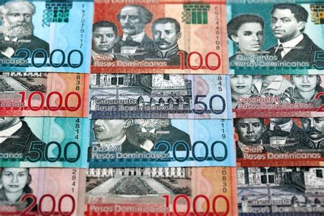 Dominican Republic Pesos Currency Money Bills Dop Currency Banknotes