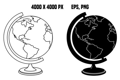 School Globe Icons