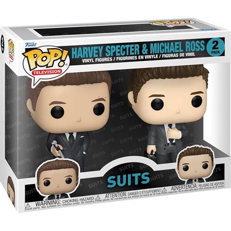 Funko Pop Television Suits Harvey Specter And Michael Ross 2 Pack