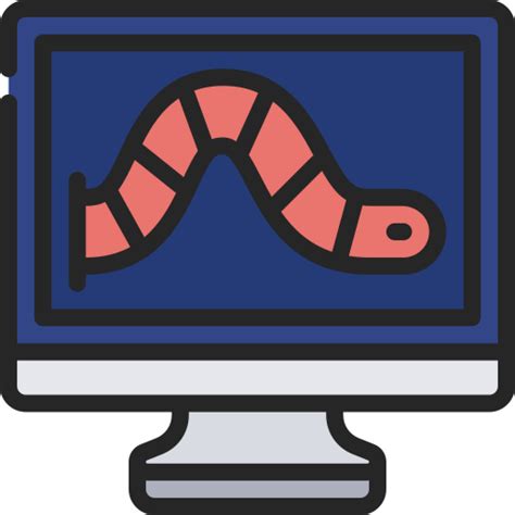 Worm Free Computer Icons
