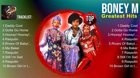 Boney M Album 🔥 Boney M Top Songs 🔥 Boney M Full Album Youtube