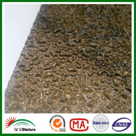 Factory Dark Brown Solid Polycarbonate Sheet Price High Quality