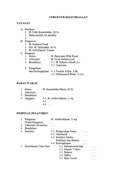 Struktur Draft Pdf