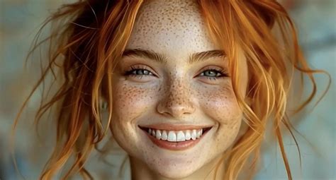 Redhead Photo Shoot Ai Generated