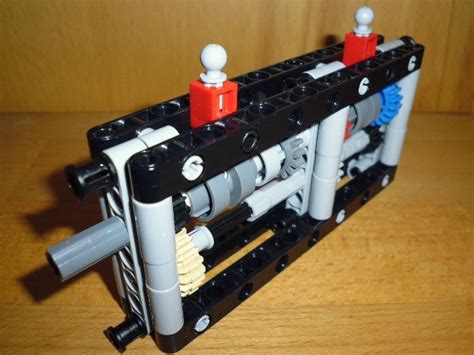 Lego Moc 3 Speed Direct Gearbox Version 2 By Stef234 Rebrickable