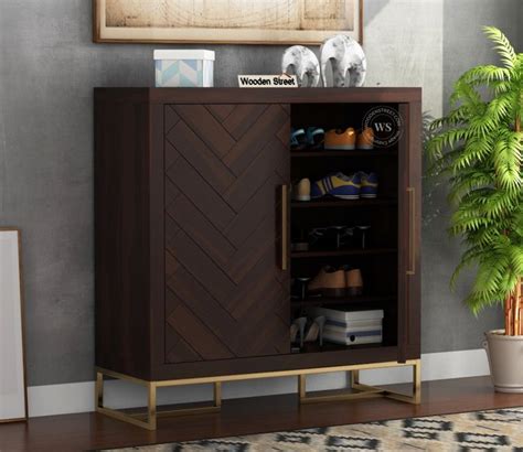Solid Wood Shoe Rack Solid Wood Shoe Cabinet Online India