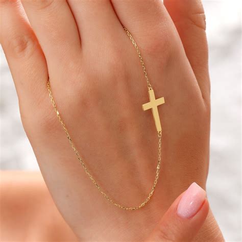 Dainty Cross Necklace Tiny Cross Necklace Sterling Silver Cross