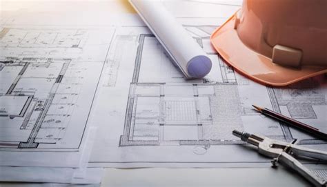 Closeup Of Engineering Tools And Schematics Premium Ai Generated Image