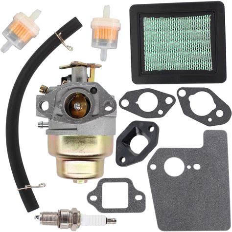 Amazon.com: USPEEDA Carburetor Carb Kit for Troy Bilt TB240 Lawn Mower 160cc 12AVB2AQ711 21 ...
