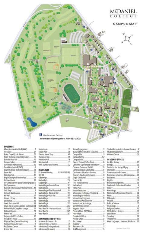 Mcdaniel College Campus Map All Maps