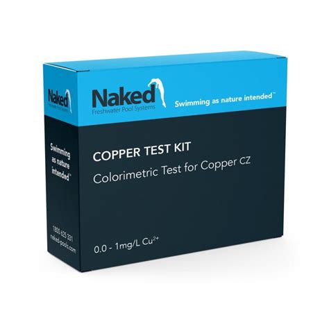 Copper Test Kit Naked Nkd Dural Pool Shop