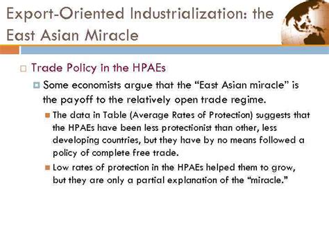Trade Policies In Developing Countries Introduction Import Substituting